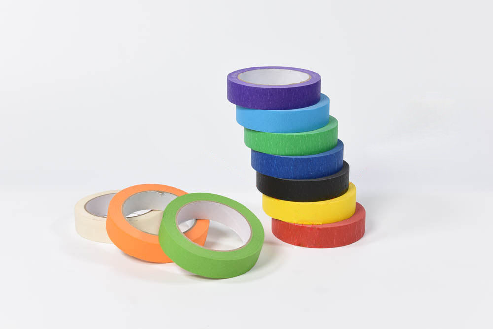 Resist 80 Degree Multi Colored Packing Tape High Adhesion Easy Tear ...